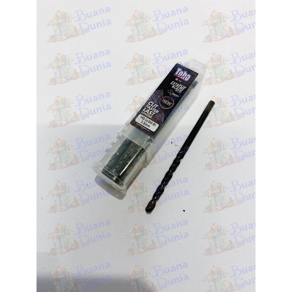 Jual Matabor Besi TOHO 3.5mm | Mata Bor Besi Extreme Black | Drill Bit ...