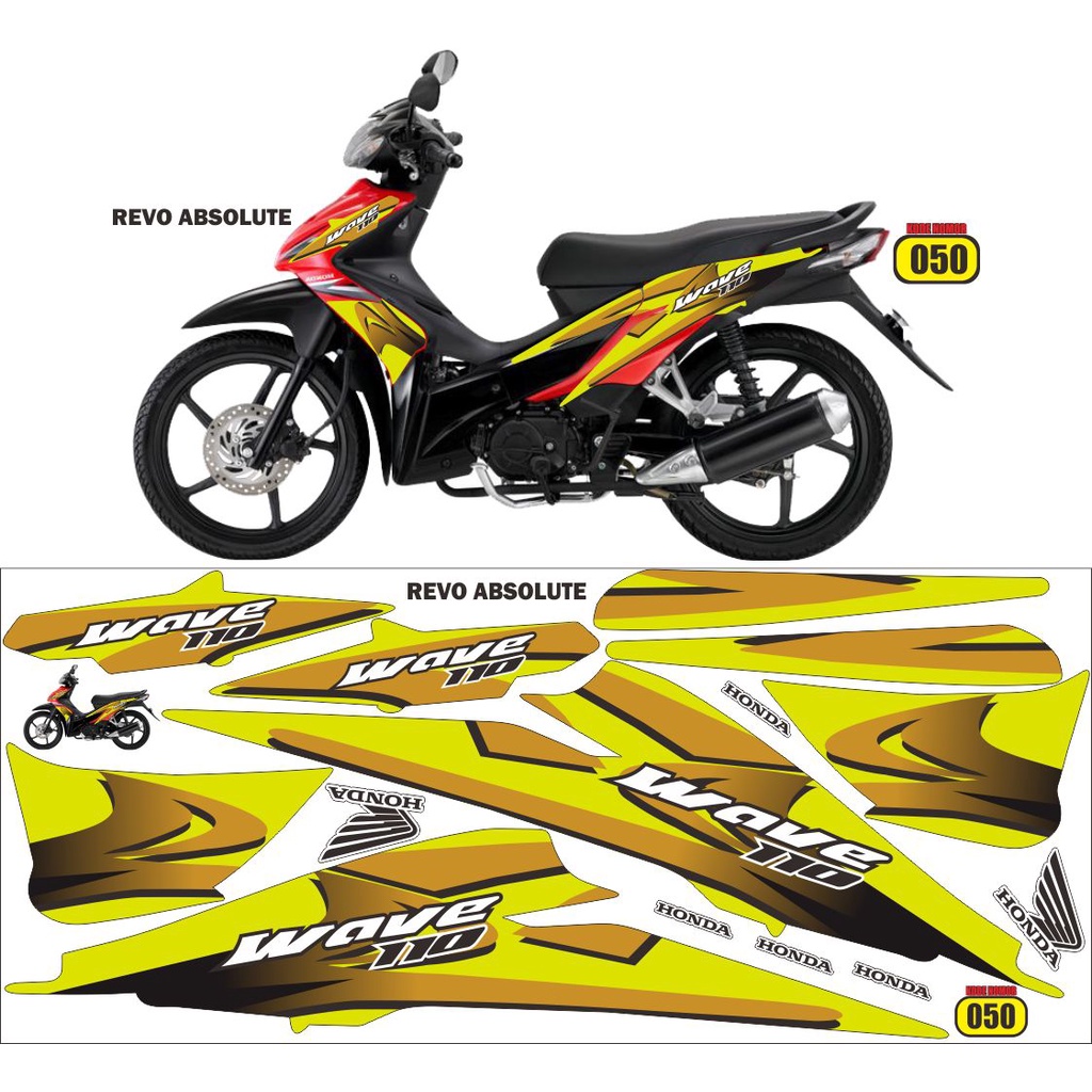 Jual STIKER STRIPING REVO ABSOLUT | Shopee Indonesia