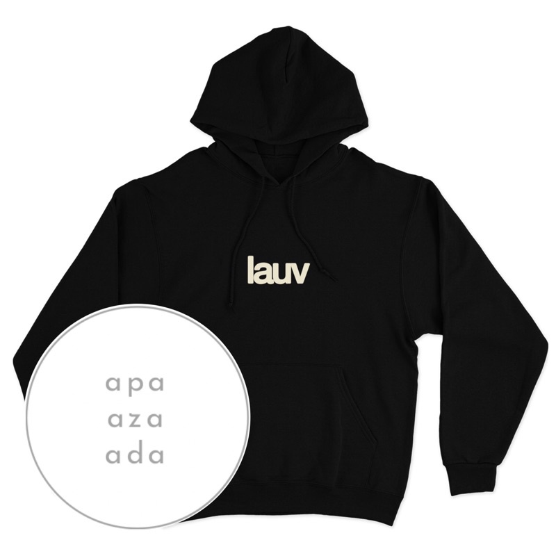 Jual LAUV hoodie jacket unisex couple jaket pria wanita | Shopee Indonesia