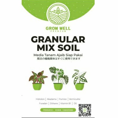 Jual GRANULAR MIX SOIL - GROW WELL PREMIUM | Shopee Indonesia