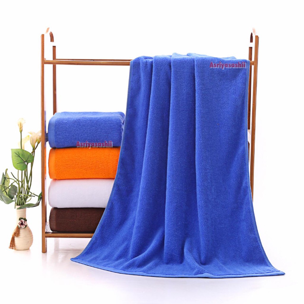 Jual Handuk Mandi Hotel Premium 70x140 Polos Termurah Terlaris | Shopee ...