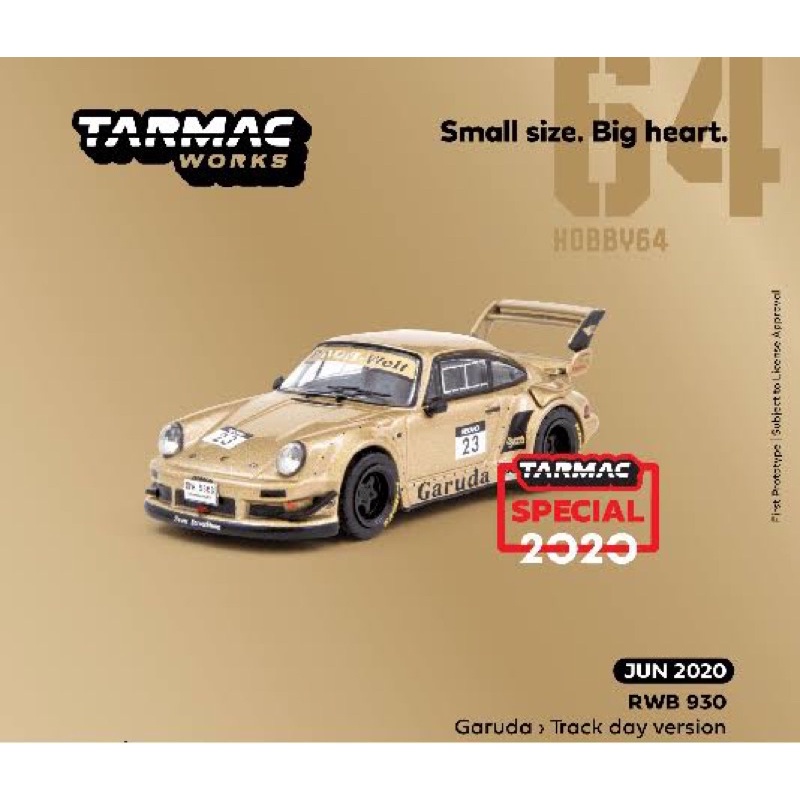 Jual Tarmac Works Porsche RWB 930 GARUDA Indonesia Exclusive | Shopee ...