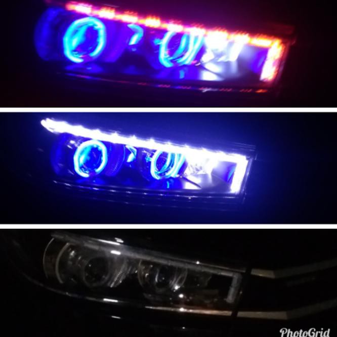 Jual LED ALIS DRL LEXUS CRYSTAL KRISTAL FLEXIBLE RUNNING 60 CM A2 ...