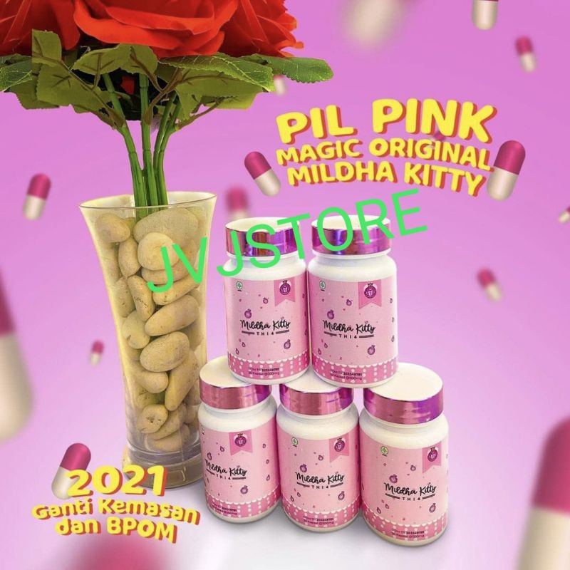 Jual PIL PINK magic original mildhakitty | Shopee Indonesia