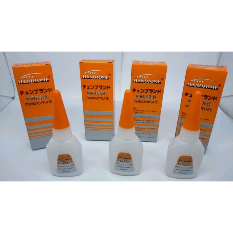 Jual LEM HANDSOME KOREA SERBAGUNA / LEM POWER SUPER GLUE | Shopee Indonesia
