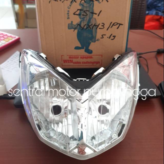 Jual Reflektor lampu depan cs1 headlight honda cs-1 WIN cs 1 headlamp ...
