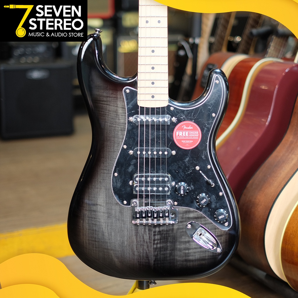 Jual Squier Affinity Strat Black Hss Pick Up Shopee Indonesia