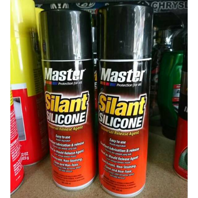 Jual Master Silant Silicone 600ml silikon silicone spray tahan panas ...