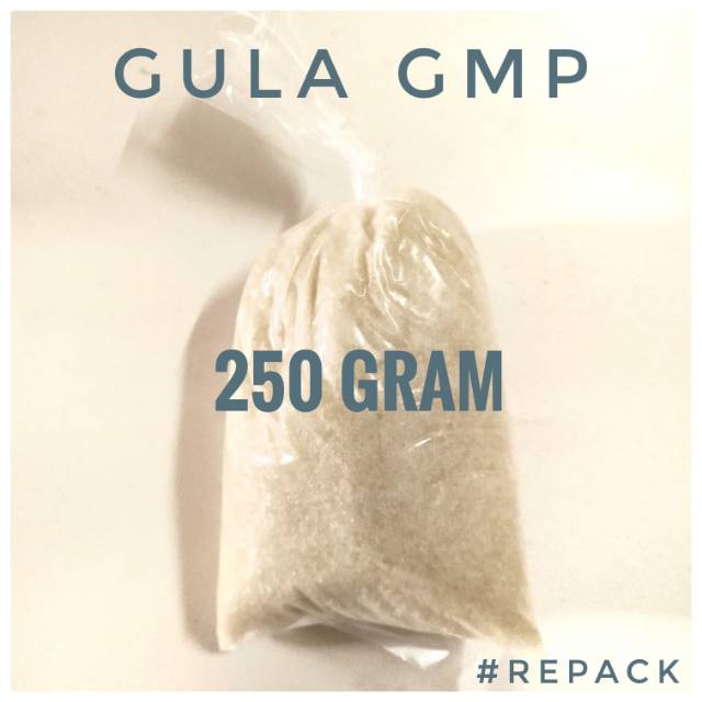 Jual Gula Putih GMP gula pasir bungkusan - 250gr - Repack | Shopee Indonesia
