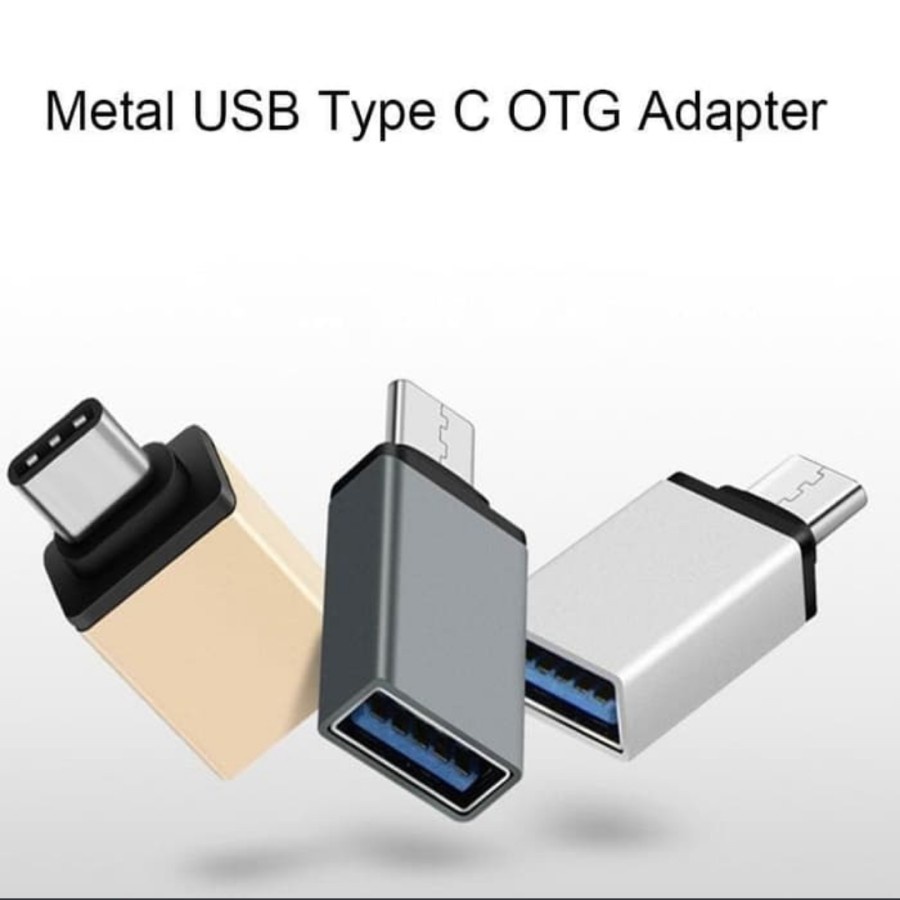 Jual OTG Type C to USB Port / OTG Plug Connector | Shopee Indonesia