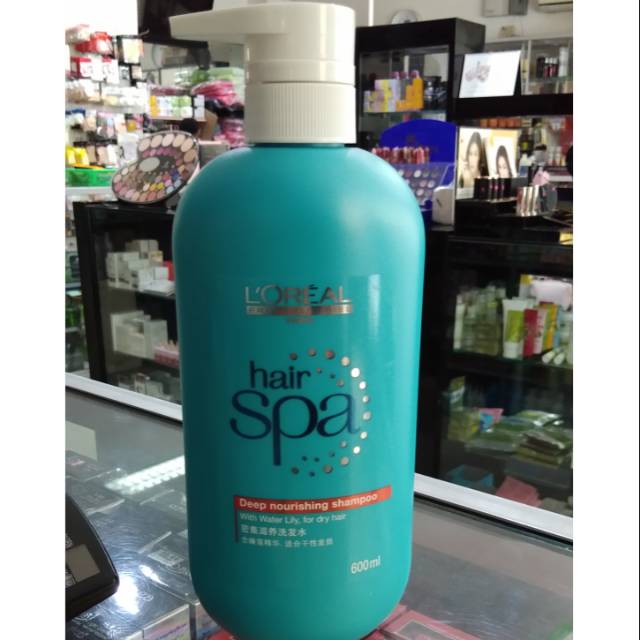 Jual Loreal hair spa shampoo 600ml DX | Shopee Indonesia