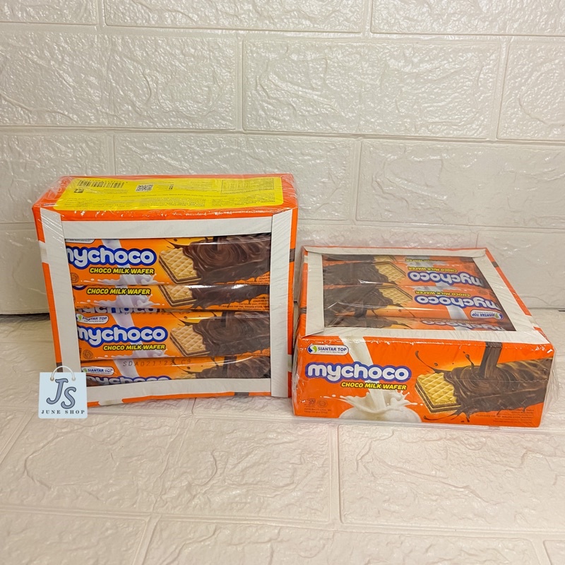 Jual MY CHOCO MILK WAFER (1 box / 20 pcs) | Shopee Indonesia