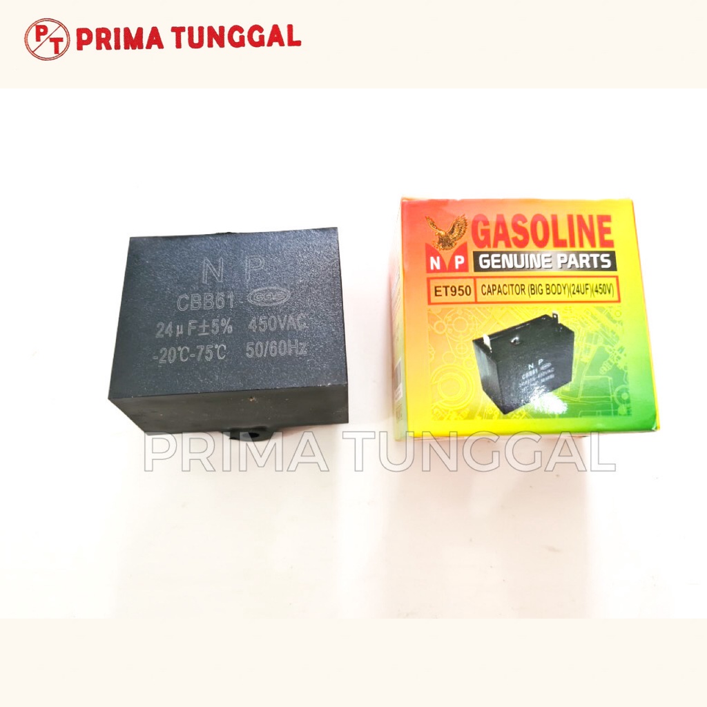 Jual Capacitor Kapasitor Genset 24 UF NP Sparepart Generator Set ...
