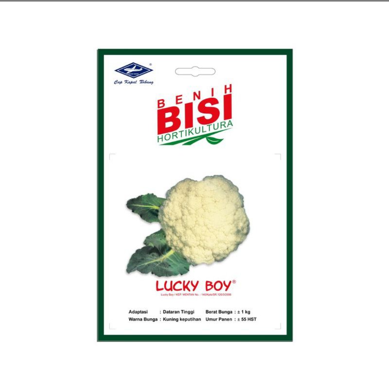 Jual BISI - Benih Cauliflower Lucky Boy Isi 100 Biji | Shopee Indonesia
