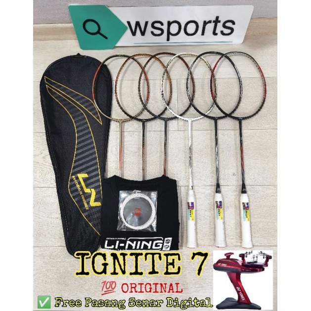 Jual Raket Badminton LiNing Ignite 7 8 Ignite7 Ignite8 Original ...