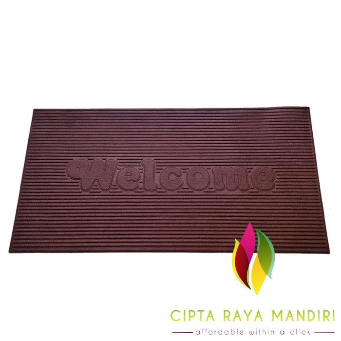 Jual keset karpet karet bludru welcome | Shopee Indonesia
