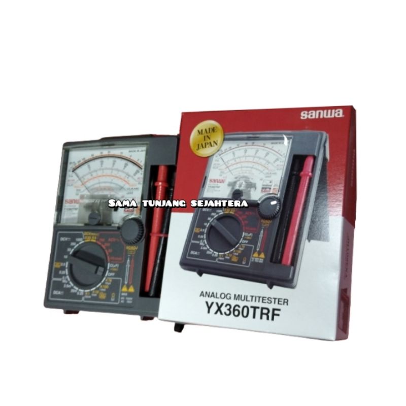 Jual SANWA MULTITESTER MANUAL YX 360 TRF / MULTITESTER ANALOG YX360TRF ...