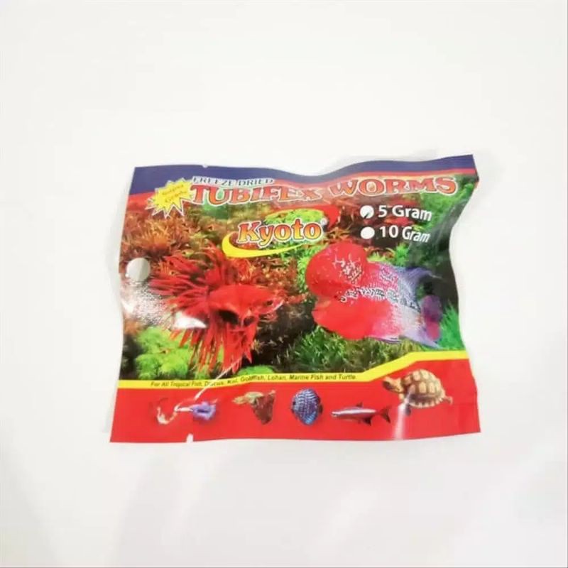 Jual Pakan Ikan Kura kura | Pakan Cupang | Cacing Kering Tubifex Worm 5 ...