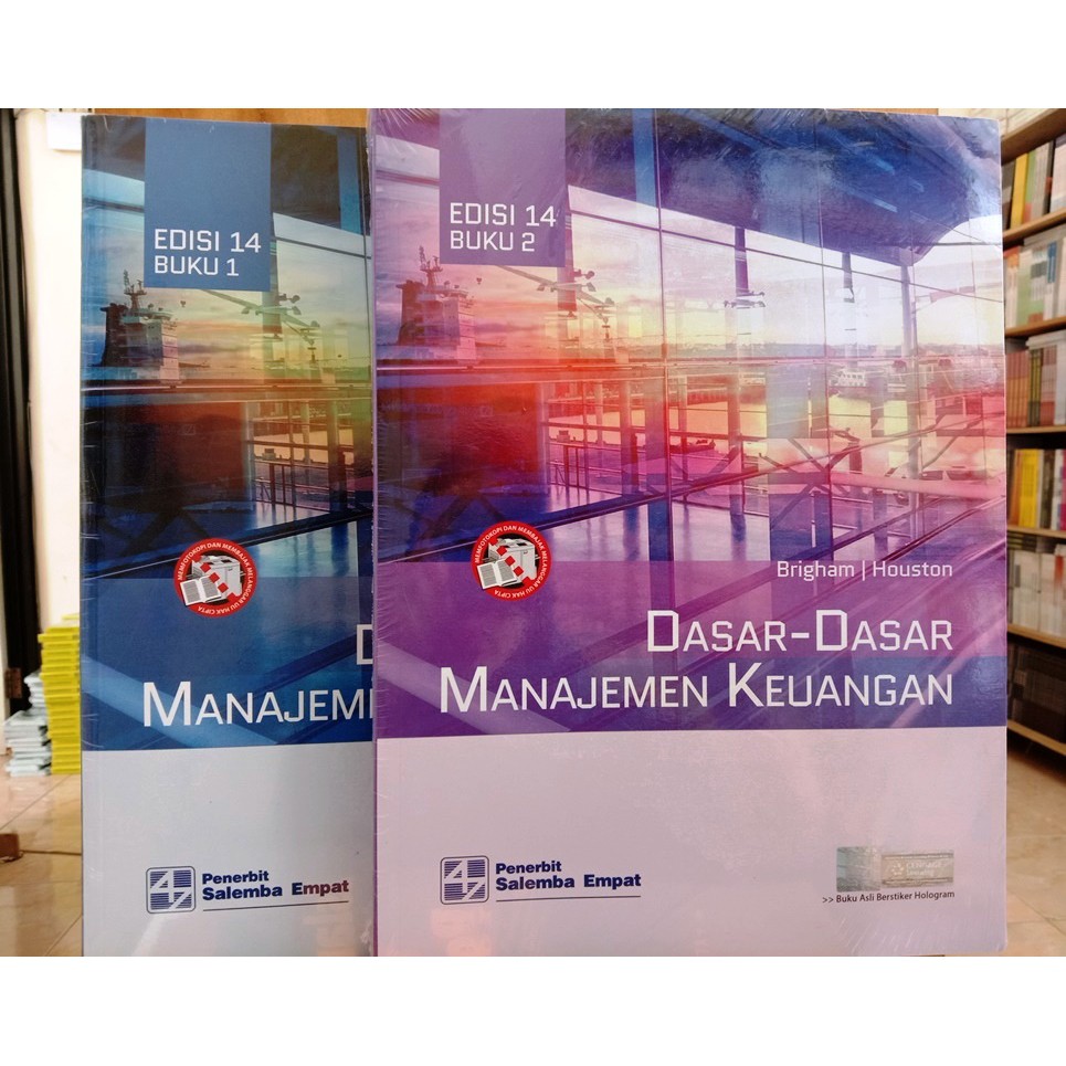 Jual Dasar Dasar Manajemen Keuangan Edisi 14 Buku 1 dan 2 - Brigham - Houston | Shopee Indonesia