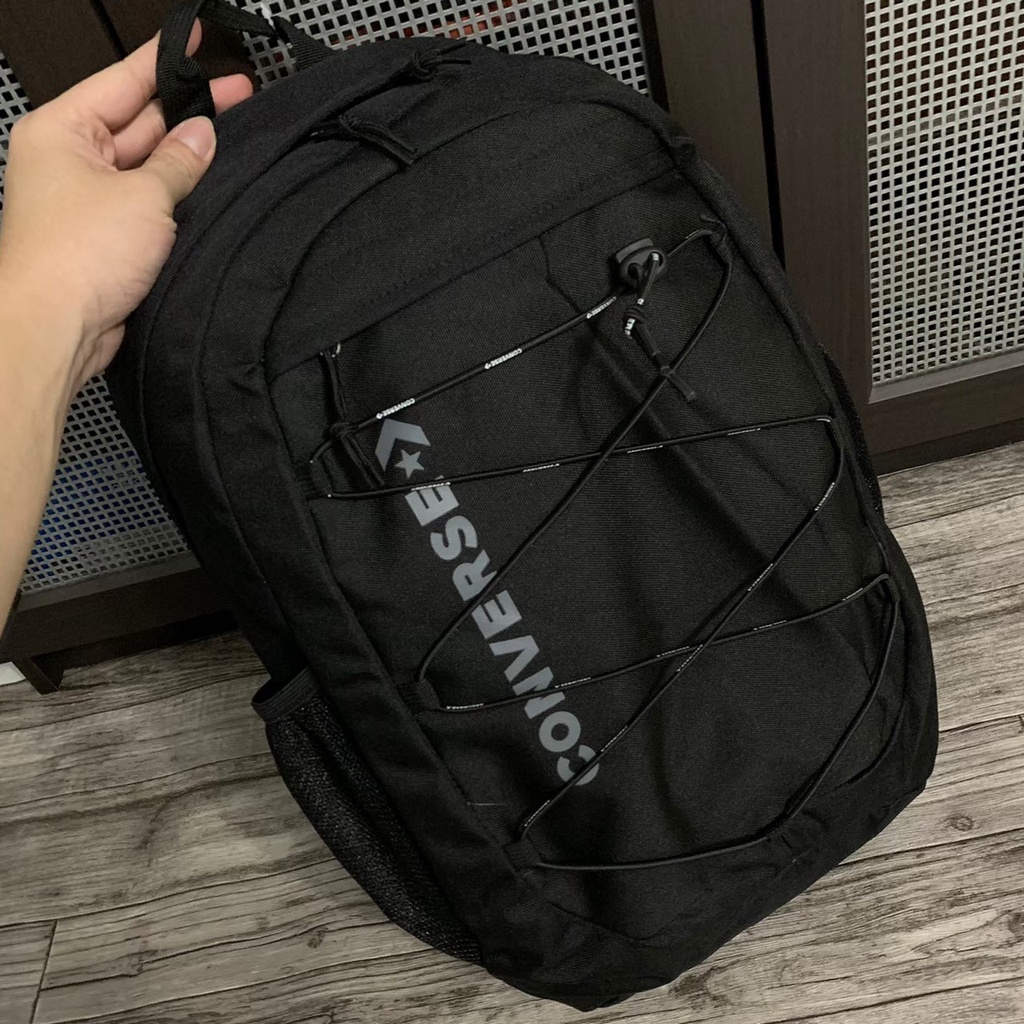 Jual TAS RANSEL CONVERSE BACKPACK ROPE ORIGINAL BLACK / TAS RANSEL ...