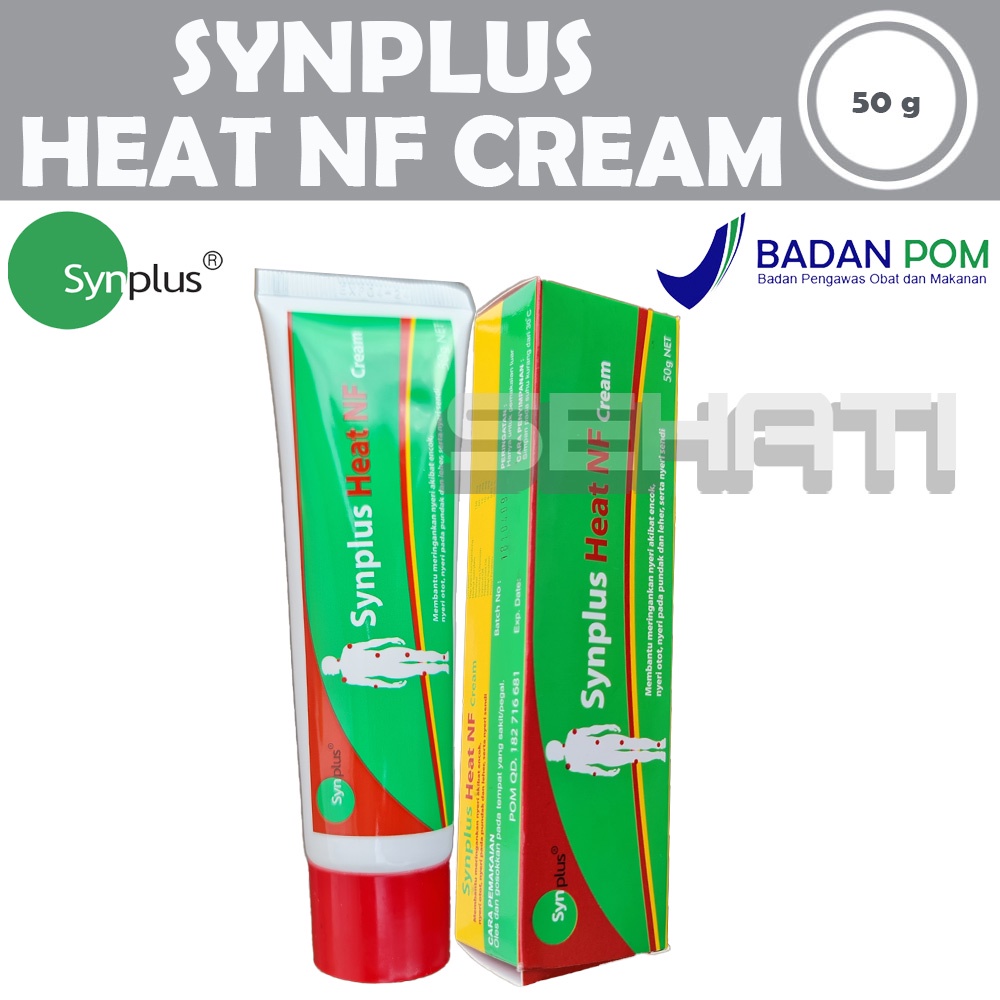 Jual Synplus Heat Cream 50 gr - Gel Krim Salep Otot Sendi Rematik 50 ...