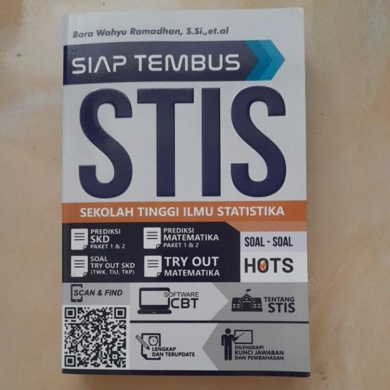 Jual BUKU SIAP TEMBUS STIS SEKOLAH TINGGI ILMU STATISTIKA | Shopee ...