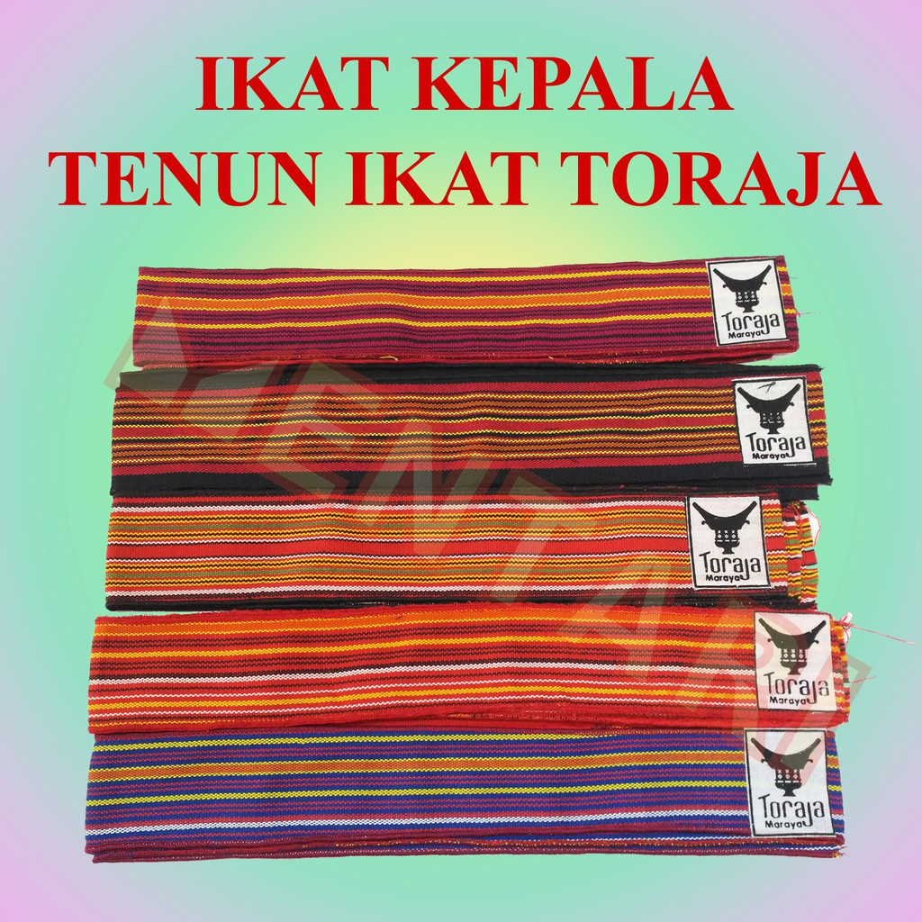 Jual Ikat Kepala Toraja / Ikat Kepala Kain Tenun Ikat Toraja | Shopee ...