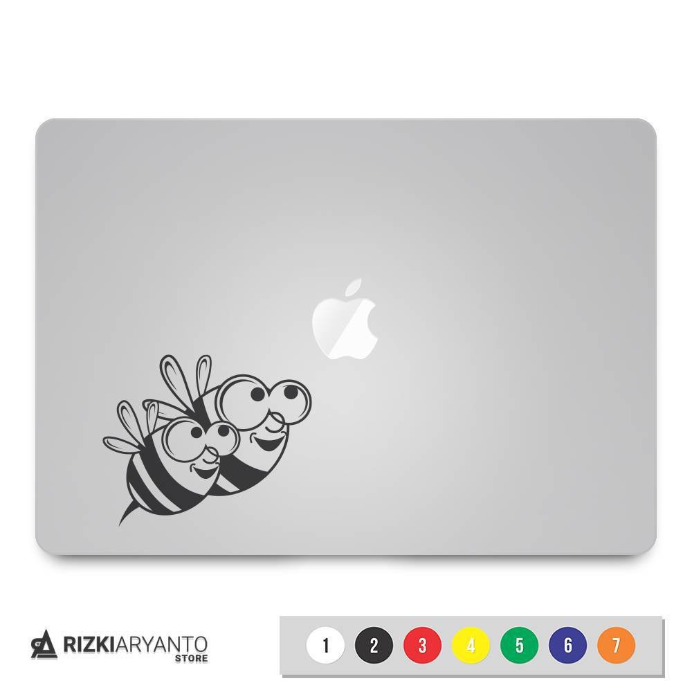 Jual Sticker - Stiker Lebah Honey Bee Lucu Laptop Macbook | Shopee ...