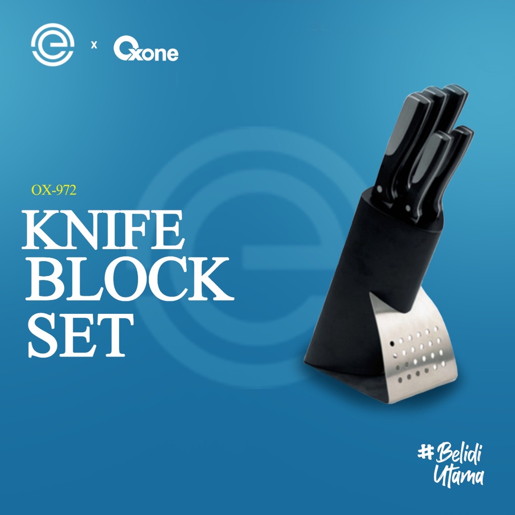 Jual OXONE Pisau Block Set OX-972 | Shopee Indonesia