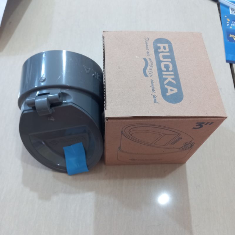 Jual RUCIKA Backflow Valve 3" Dop Tutup Engsel Anti Tikus Kecoa ...