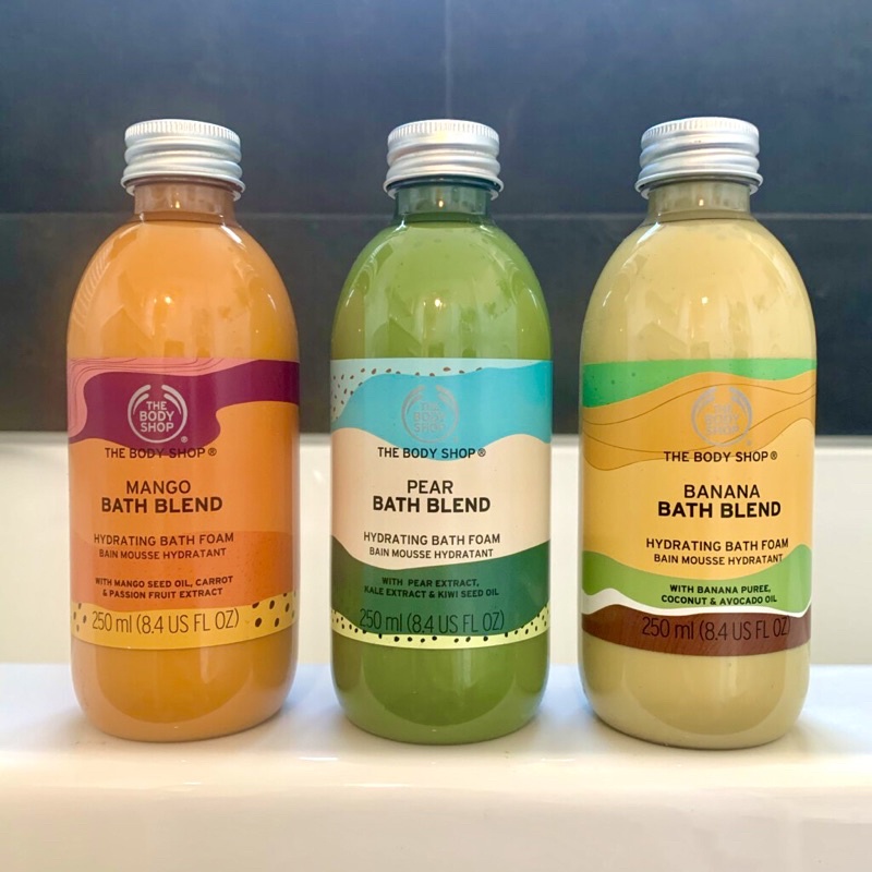 Jual THE BODY SHOP bath blend/ bath bubble | Shopee Indonesia