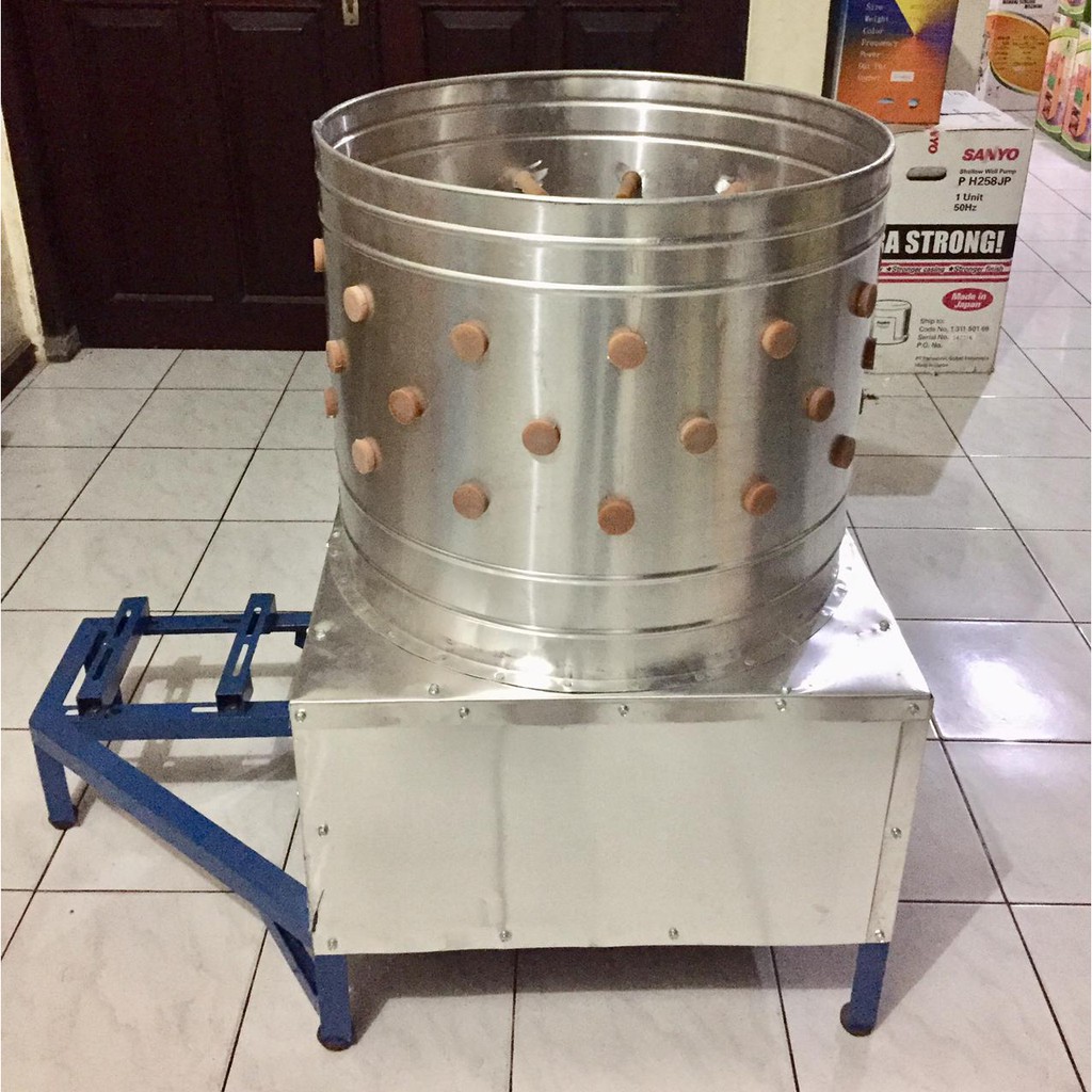 Jual Mesin Cabut Bulu Ayam Pully Samping / Poultry Feather Remover 5 ...