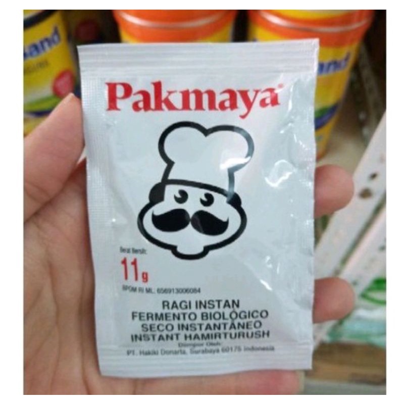 Jual Pakmaya Ragi Instan Sachet 11gr | Shopee Indonesia