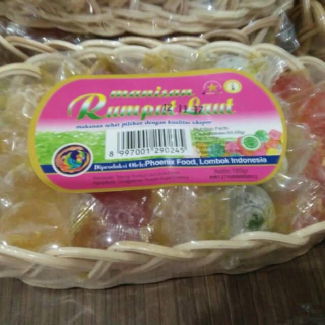 Jual 180gr manisan rumput laut Phoenix khas lombok - snack jajan ...
