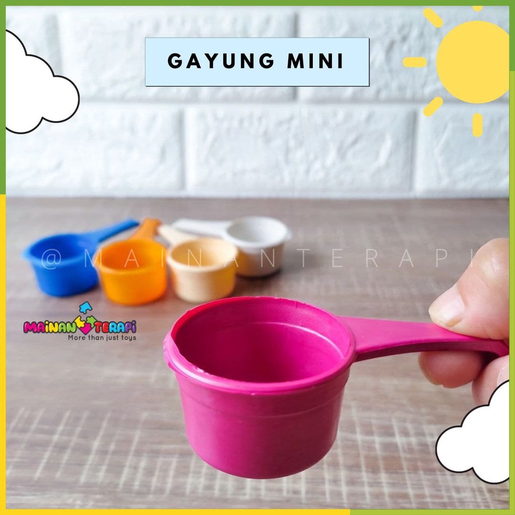 Jual Mainan Terapi Gayung Mini Motorik Halus Okupasi Terapi | Shopee ...