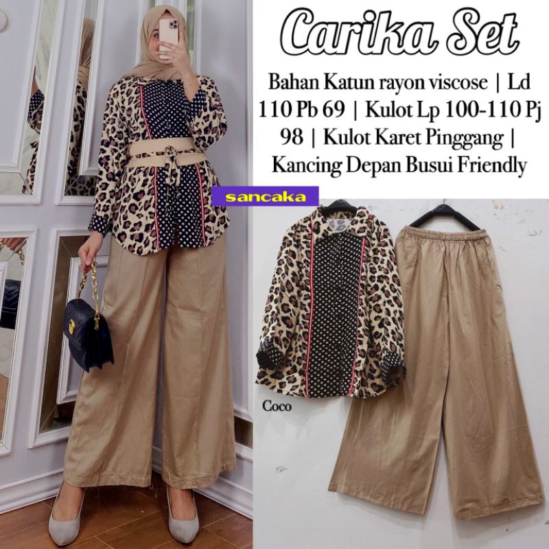 Jual CARIKA SET BY SANCAKA | Shopee Indonesia