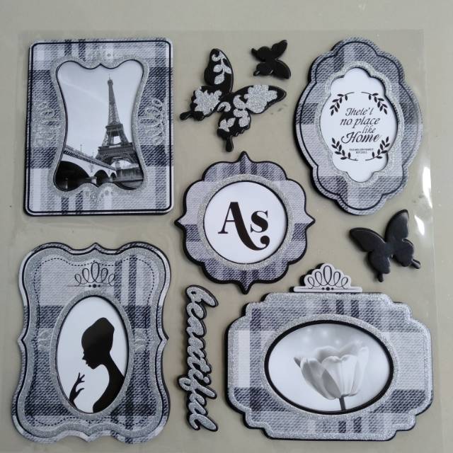 Jual sticker bingkai - frame foto | Shopee Indonesia