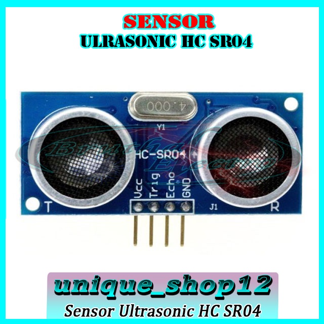 Jual Sensor Ultrasonic Ranging Pengukur Jarak Meteran Digital HC SR04 ...