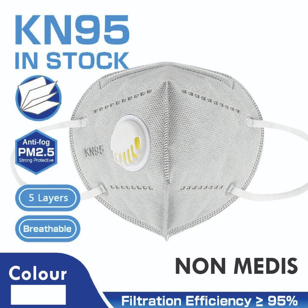 Jual Masker KN95 RESPIRATOR 3D Masker N95 Masker KN 95 Masker FILTER KATUP | Shopee Indonesia