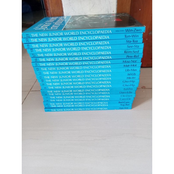 Jual Paket The New junior world Encyclopedia | Shopee Indonesia