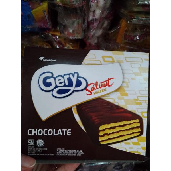 Jual Gery Sallut Wafer box ( 24 × 7.5 gr ) | Shopee Indonesia