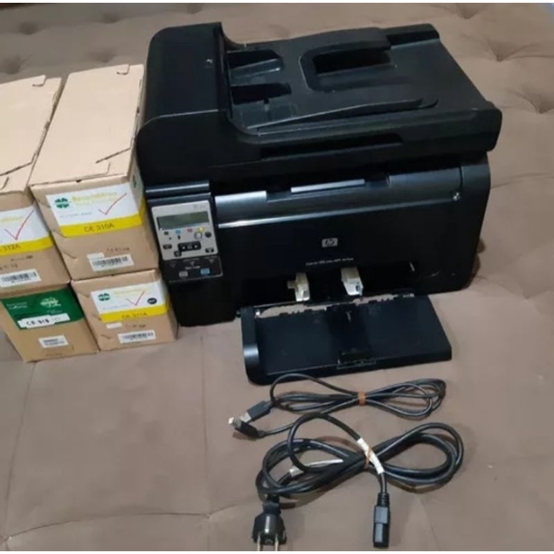 Jual Printer Hp LaserJet pro 100 Color MFP M175nw | Shopee Indonesia