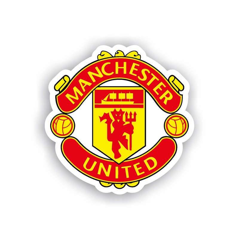 Jual Stiker Manchester United Sticker Manchester United Shopee