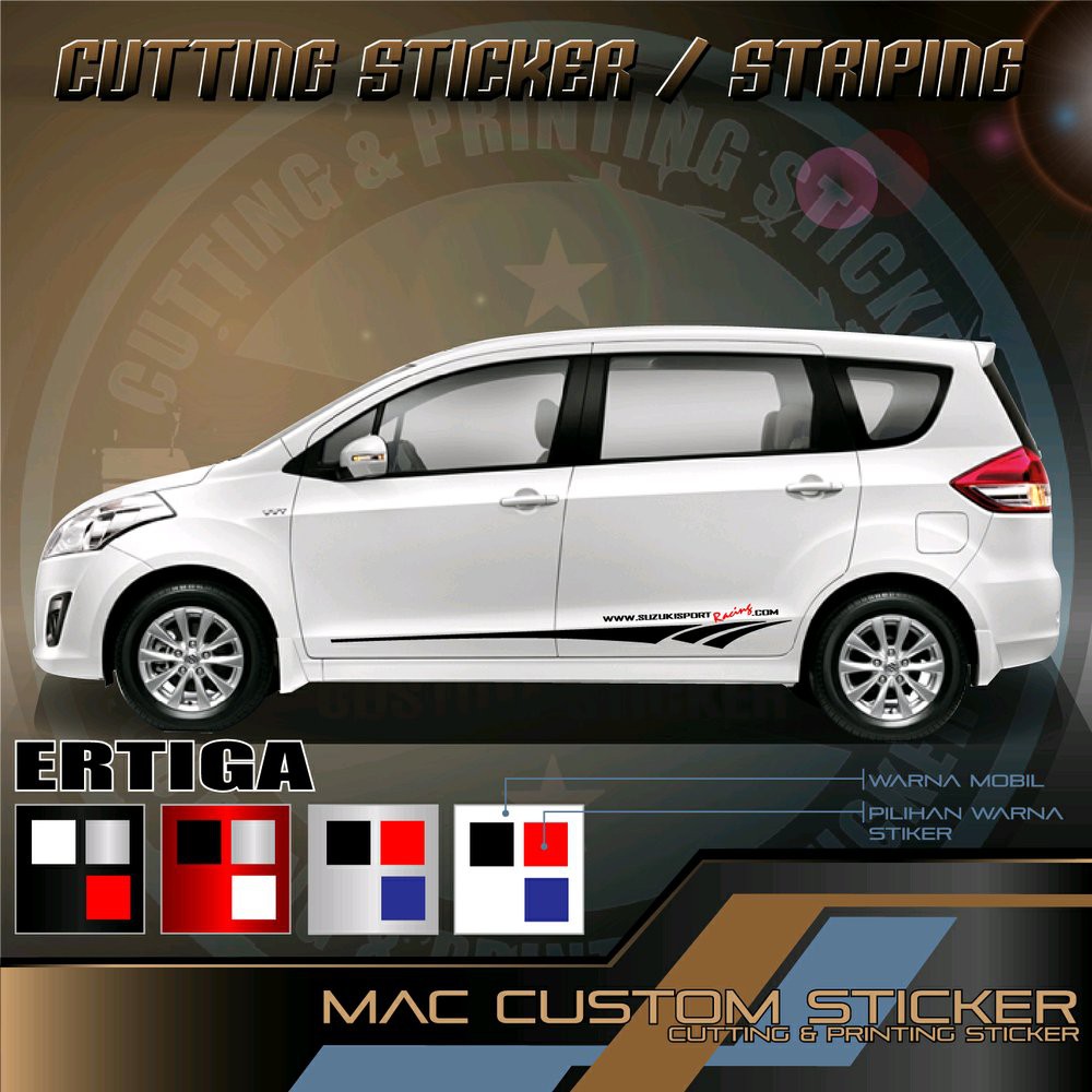 Jual STIKER STRIP SUZUKI ERTIGA - SUZUKI SPORT RACING | Shopee Indonesia