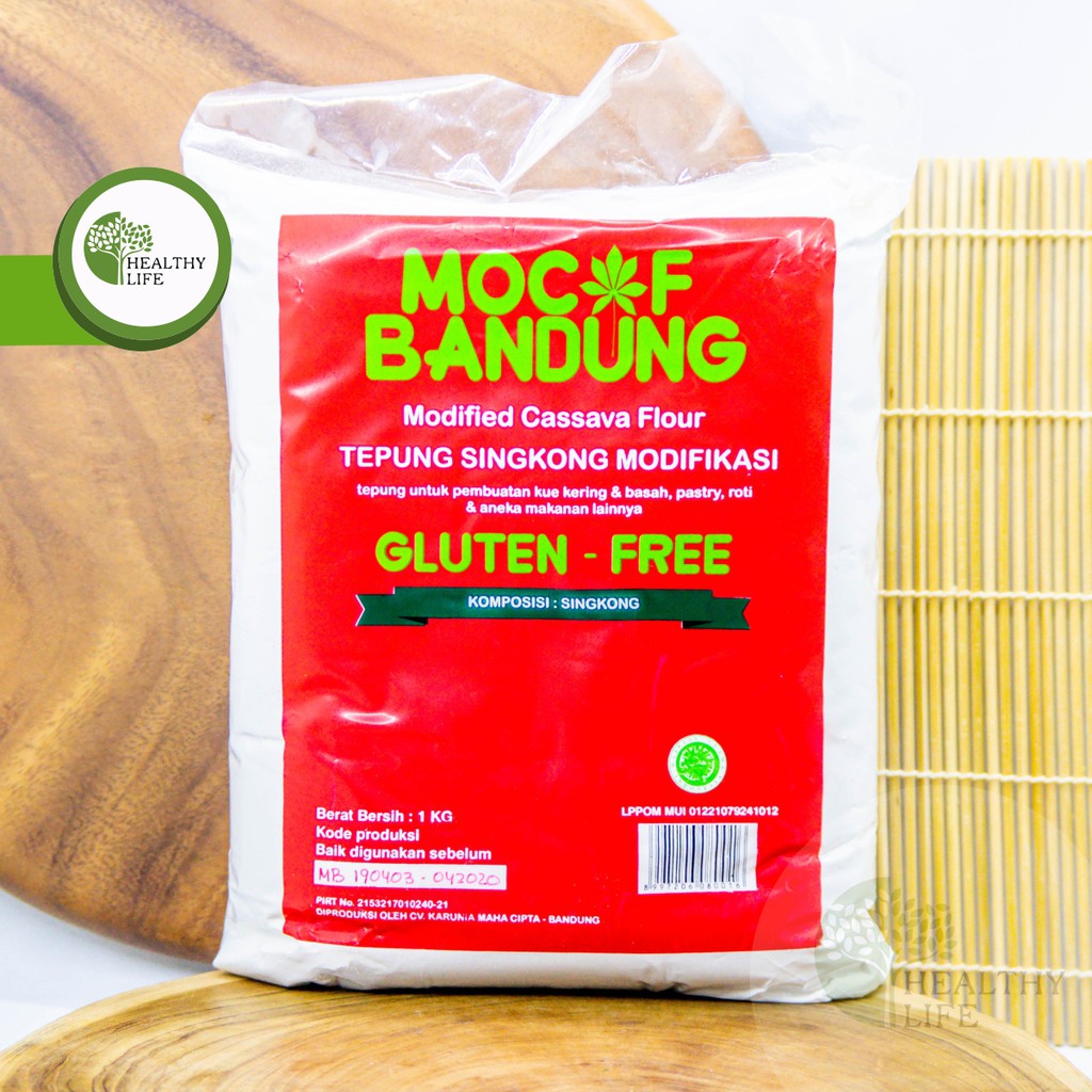 Jual Mocaf Bandung - Tepung Mocaf 1kg Gluten Free (Non Gluten) | Shopee ...