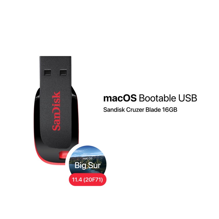 Jual NEW macOS Bootable USB - Big Sur | Shopee Indonesia