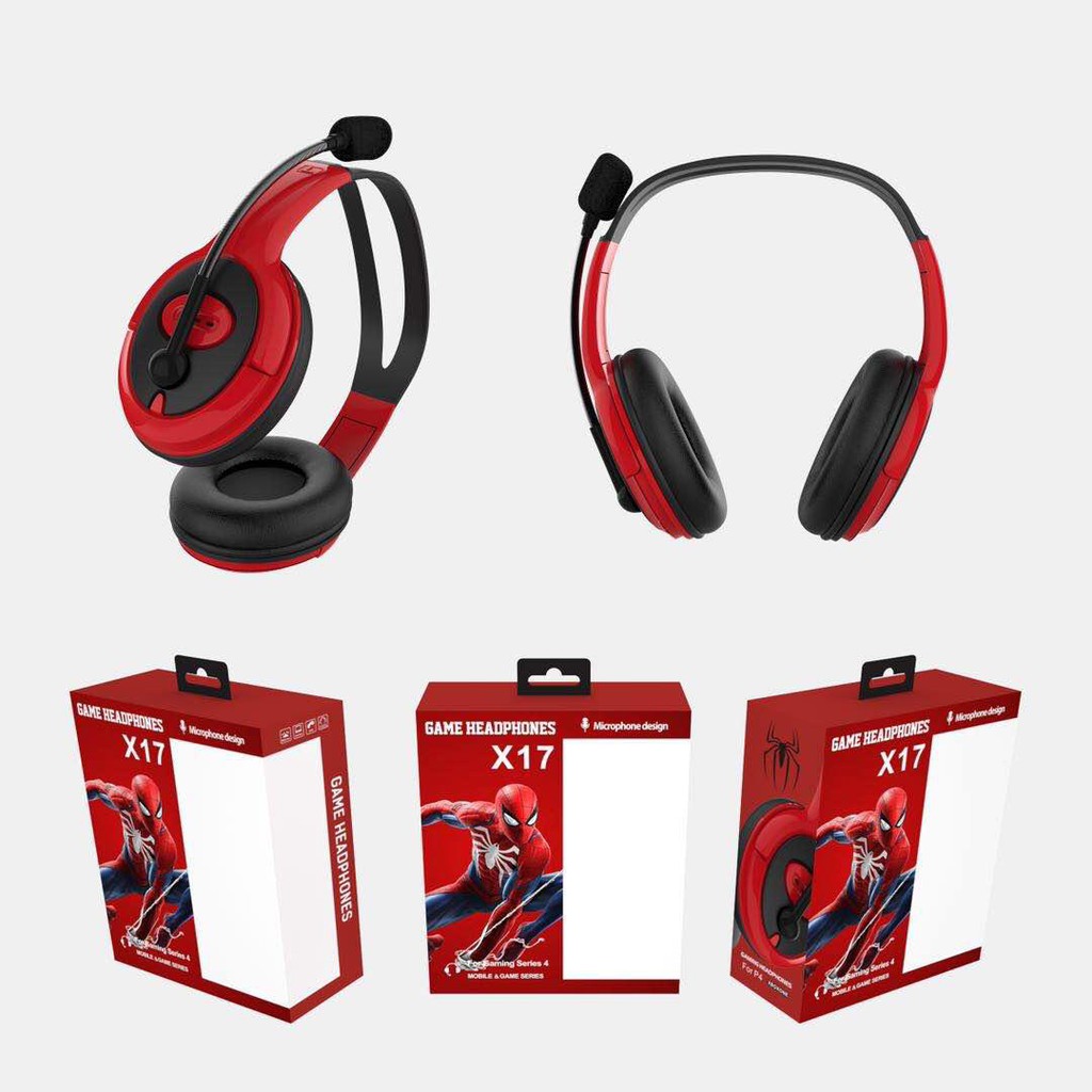 Jual Gaming Headphone Plus Mic Wired Headset Bando Gaming with Jack 3 ...