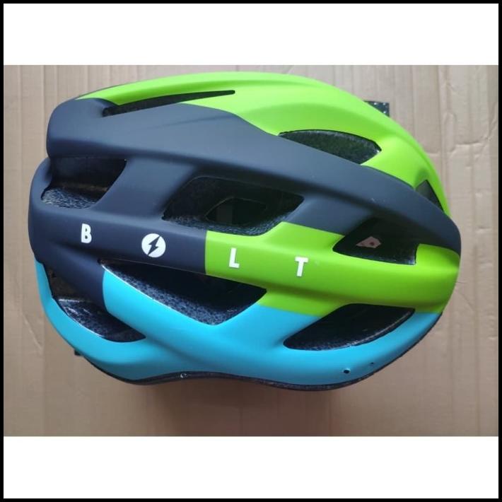 Jual Helm Sepeda Mtb Roadbike Polygon Bolt Matt Tosca Green Uk. L ...