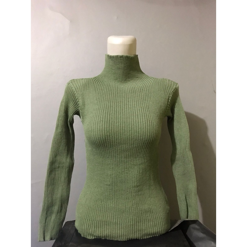Jual DALEMAN RAJUT TURTLE NECK KOREAN STYLE / INNER TURTLENECK KNIT ...