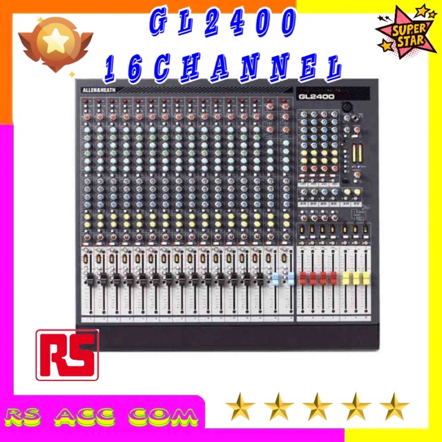 Jual ALLEN HEATH GL2400-416 GL 2400-416 GL-2400 416 Mixer 16 Channel ...